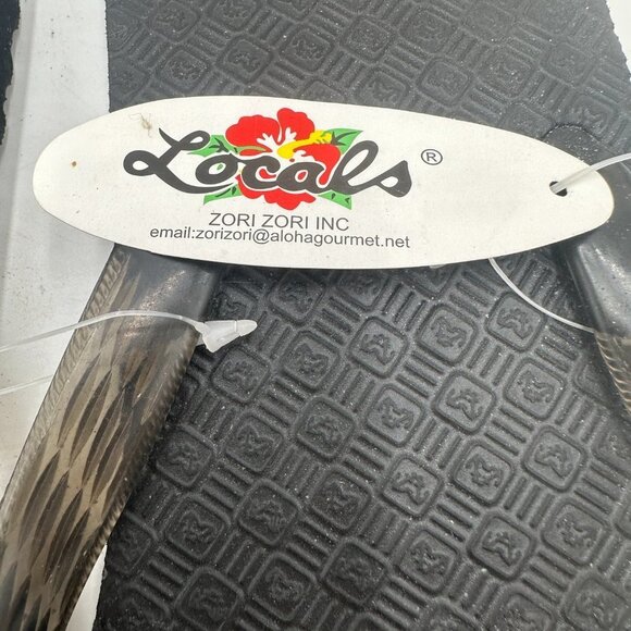 Locals | Shoes | Locals Zoro Zori Inc Original Strap Slippahs Black ...